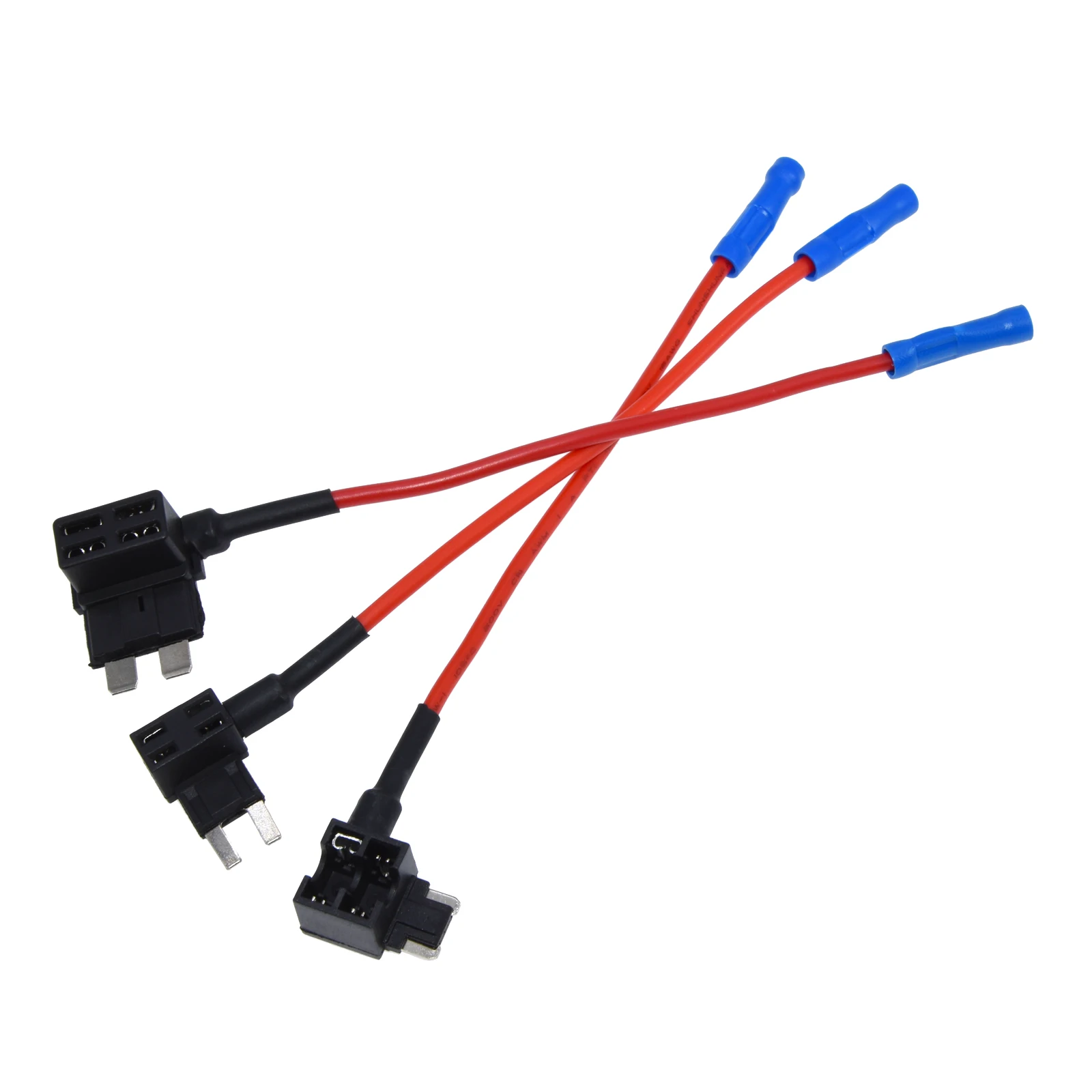 5pcs-12V-MINI-14CM-SMALL-MEDIUM-Size-Car-Fuse-Holder-Add-a-circuit-TAP ...