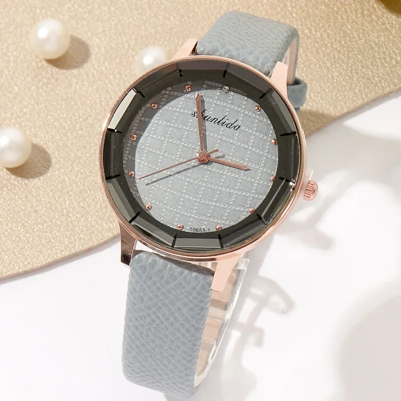 Elegant-Women-s-Watches-Simple-Quartz-Wristwatches-Leather-Clock-Girls ...