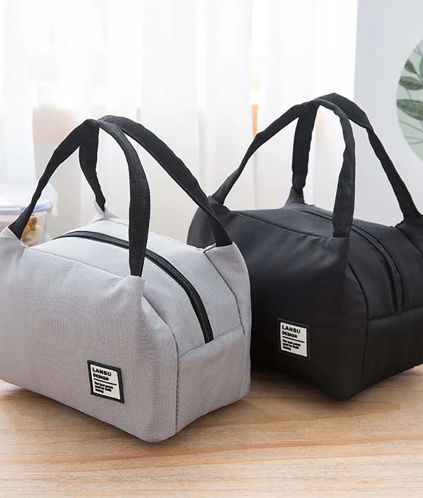 1pcsInsulated lunchbox hand carry bag lunch meal packages to work with ...