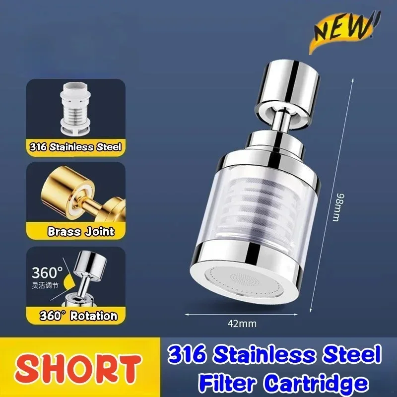 Kitchen-Faucet-Water-Tap-Filter-bubbler-filter-for-Hard-Water-Bath ...