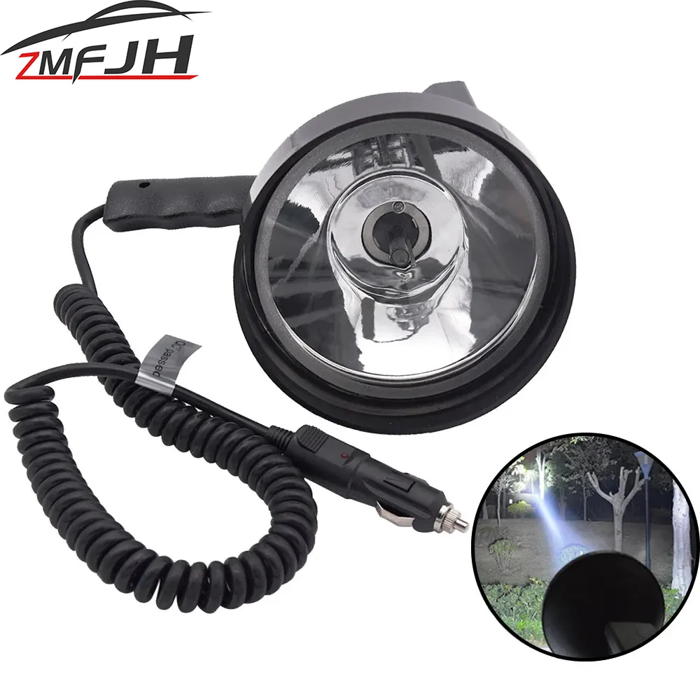Waterproof 12V 5 Inch 35W Xenon Lamp Outdoor Searchlight Portable ...