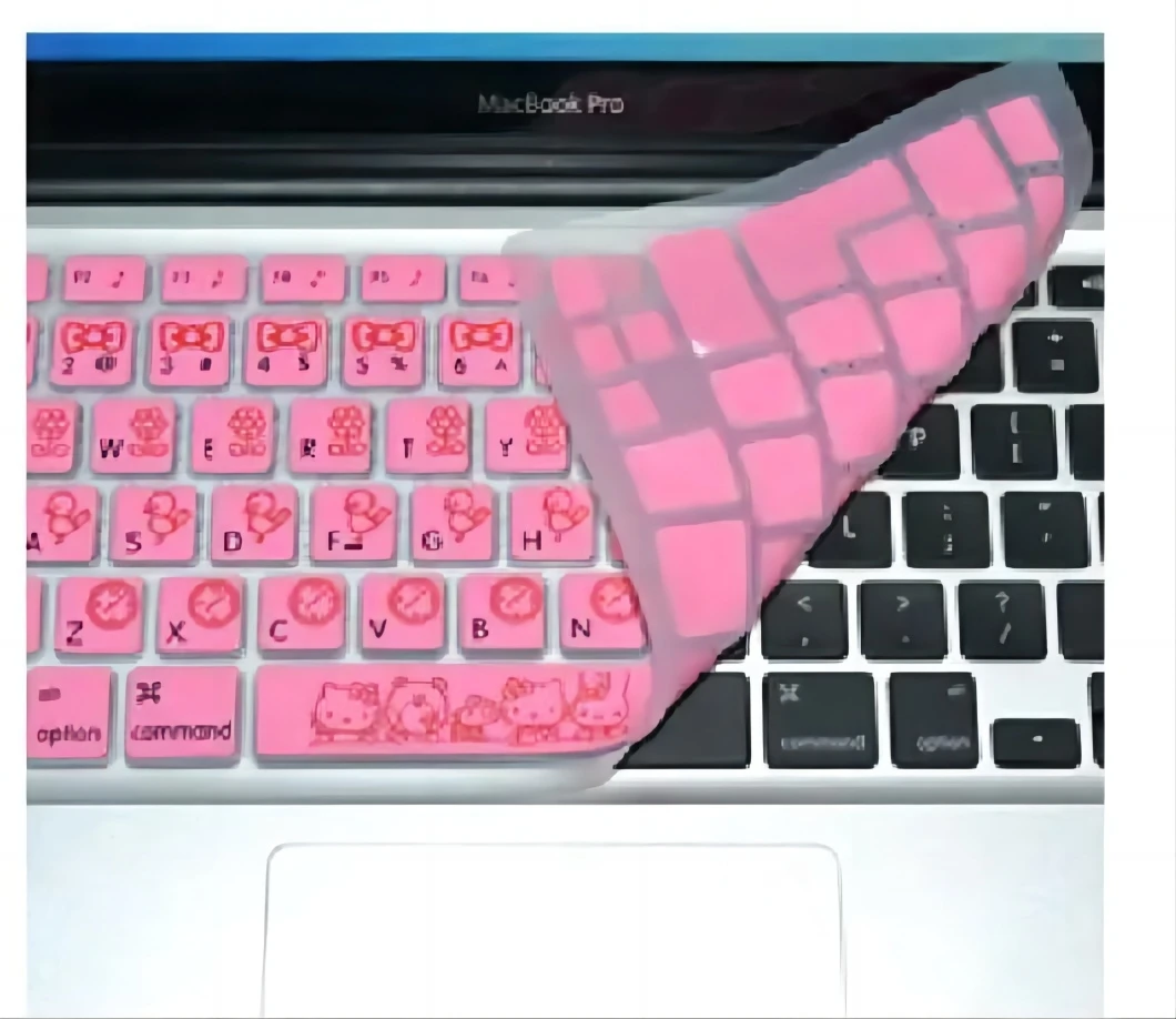 3pcs-New-arrive-US-lovely-pink-kitty-keyboard-KT-cat-protector-Cover ...