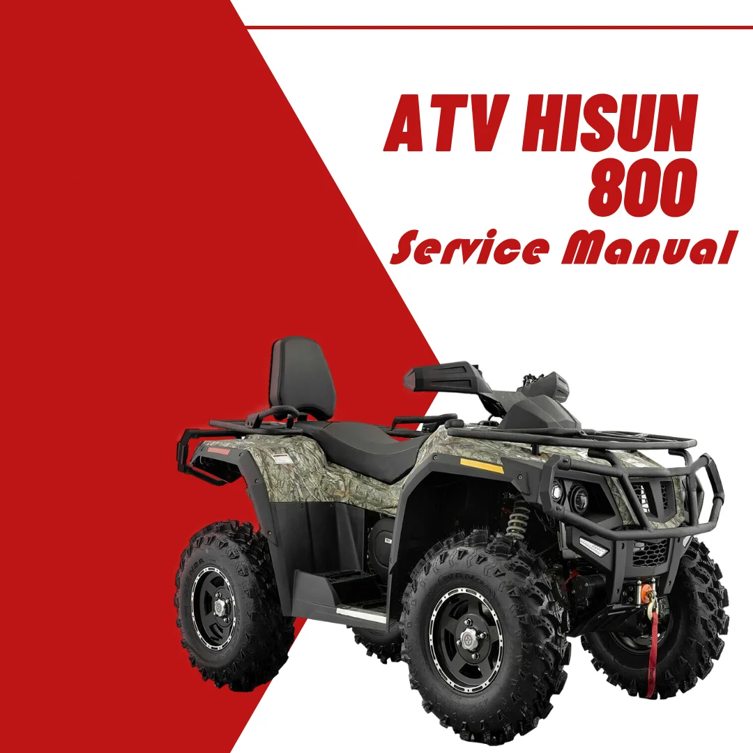 Hisun 800 ATV HS800 elektrikli servis kılavuzu İngilizce sürümü sadece ...