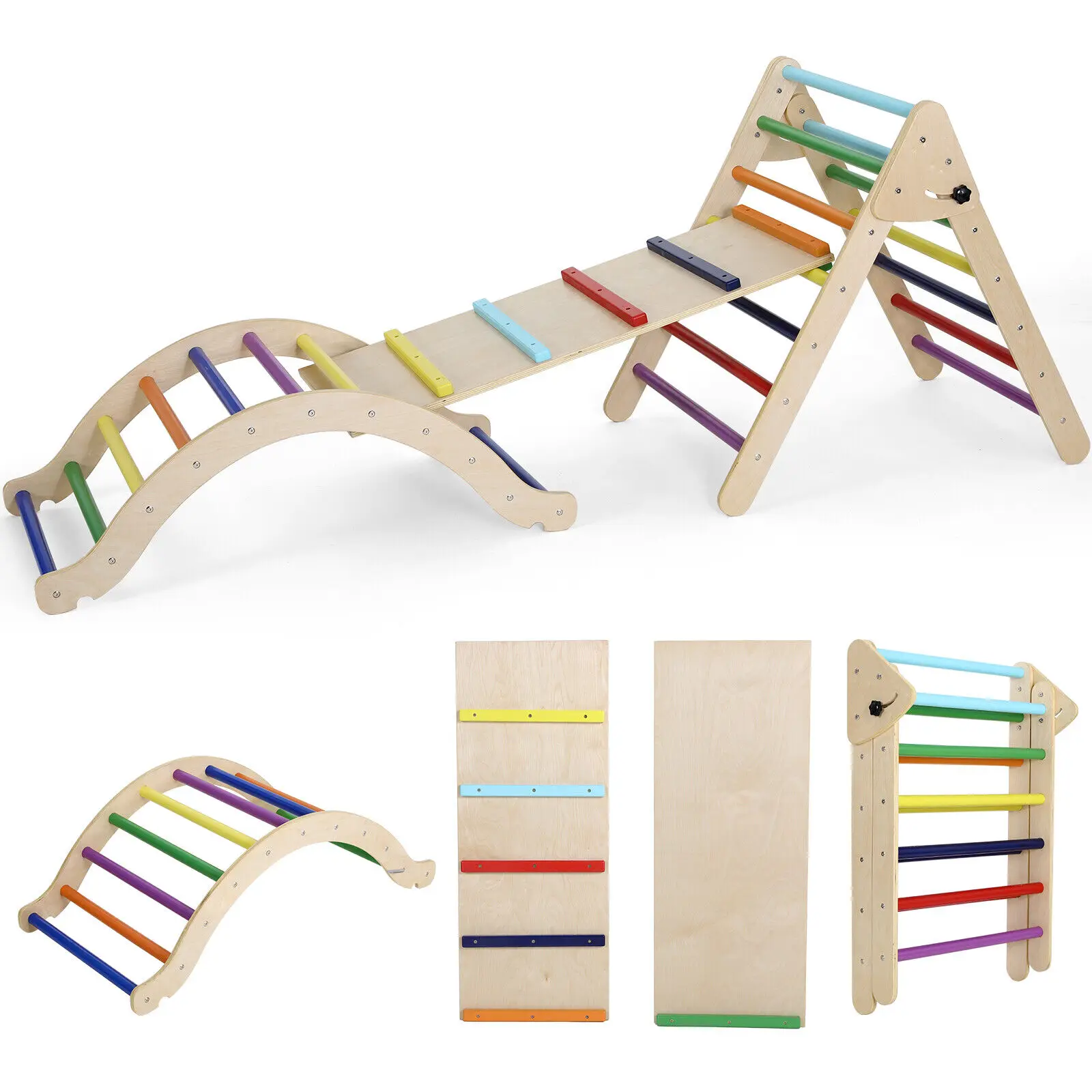 Foldable-Climbing-Triangle-Ladder-Toys-with-Ramp-for-Sliding-Climbing ...