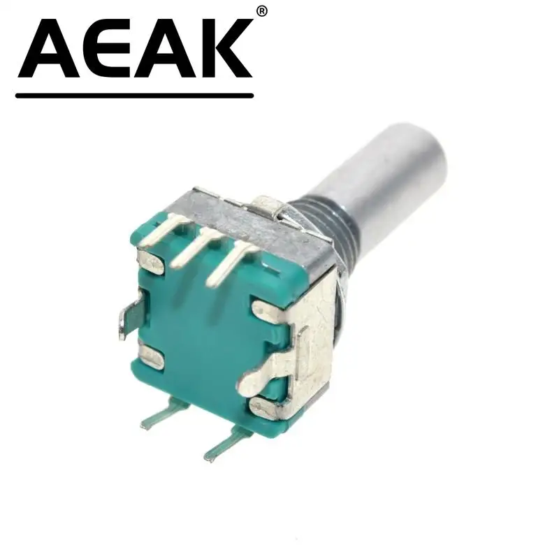 10pcs Rotary encoder,code switch EC11 audio digital potentiometer,with ...