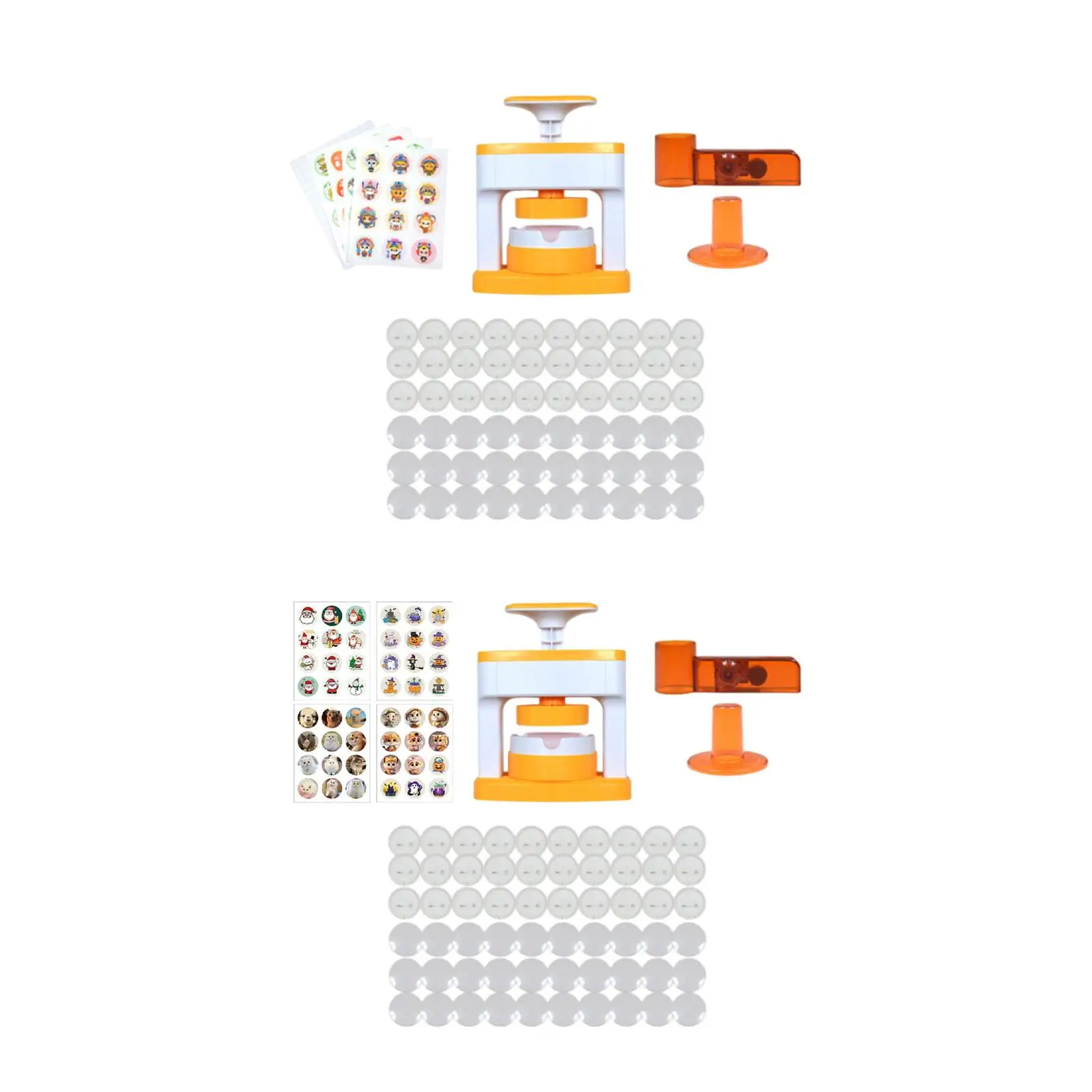 Simples-DIY-Button-Maker-Machine-Pin-Badge-broche-Pin-Making-Fitments ...