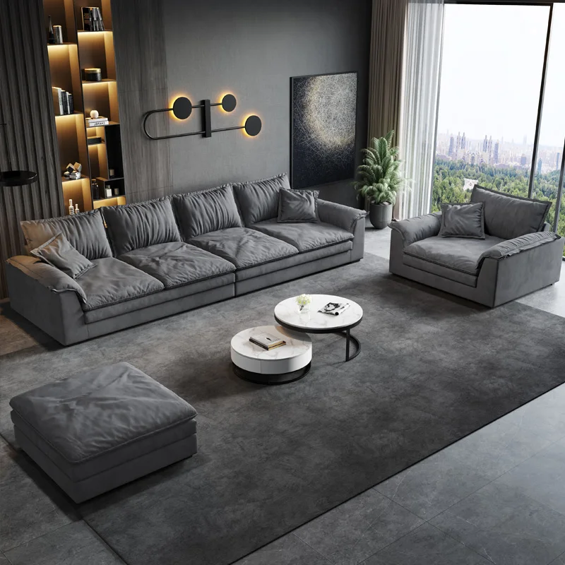 Modern-Corner-Puffs-Sofa-Lazy-Living-Room-Lounge-Theater-Nordic-Couch ...