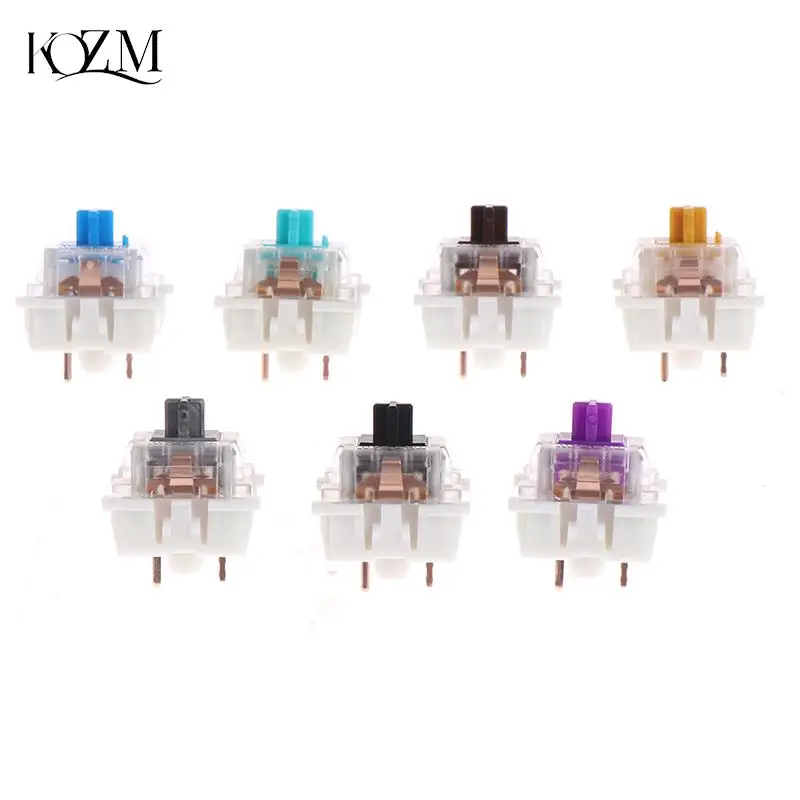 10pcs/lot Mechanical Keyboard Black Blue Brown Red Key Switch For Ciy ...