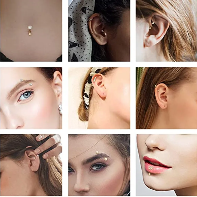 Types Of Eyebrow Piercings