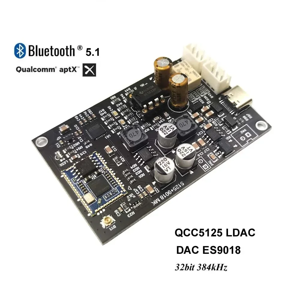 DLHiFi-QCC5125-Bluetooth-5-1-Adapter-Receiver-LDAC-APTX-HD-ES9018-DAC ...