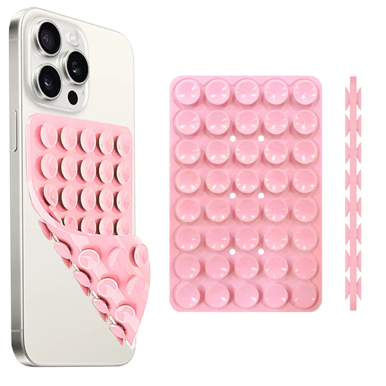 Double-sided-silicone-suction-cup-phone-case-detachable-stand-for-hands ...