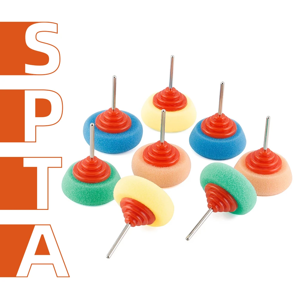 Spta Mini Polishing Sponge 2 Inch Buffing Wheel For Car Hub Steel Rim ...