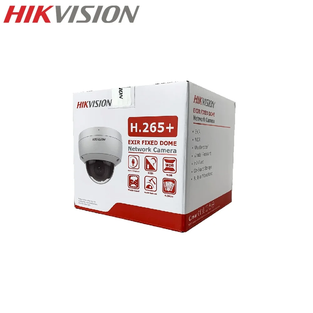 HIKVISION-DS-2CD2146G2-ISU-Microfone-embutido-4MP-Dome-IP-Camera ...