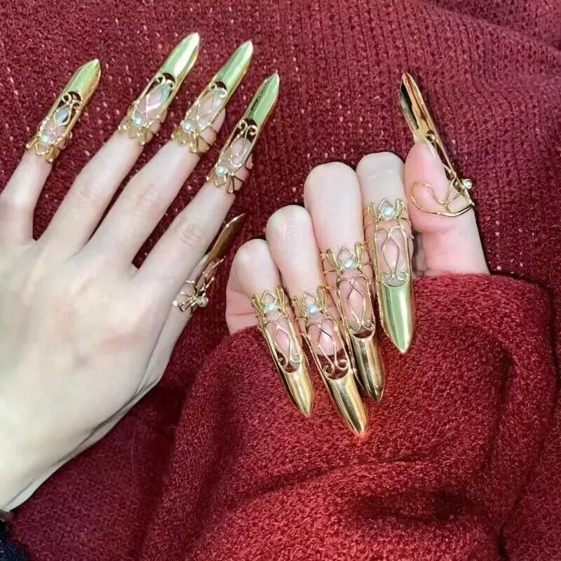Fingernail-Armor-Covers-Women-Ancient-Chinese-Nail-Armor-Cosplay ...
