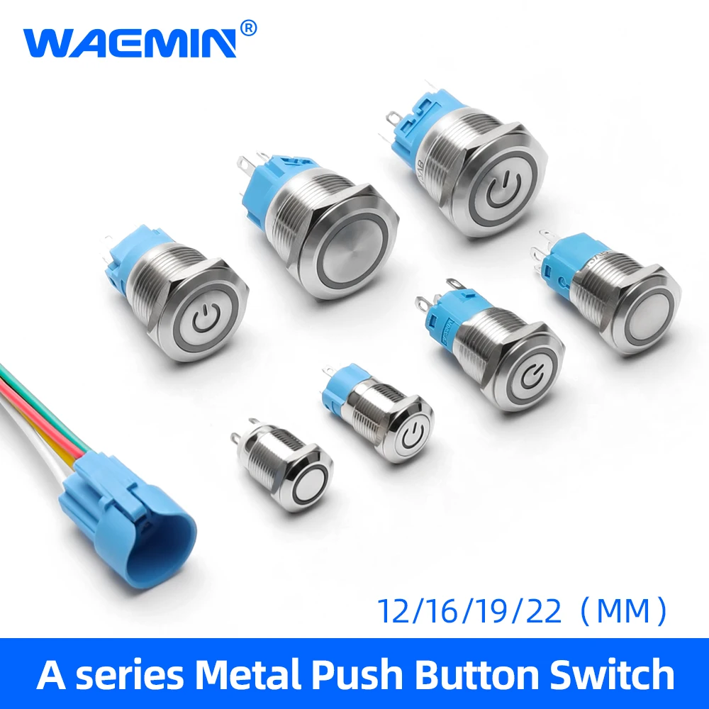 12-16-19-22mm-Waterproof-Metal-Push-Button-Switch-LED-Light-Momentary ...