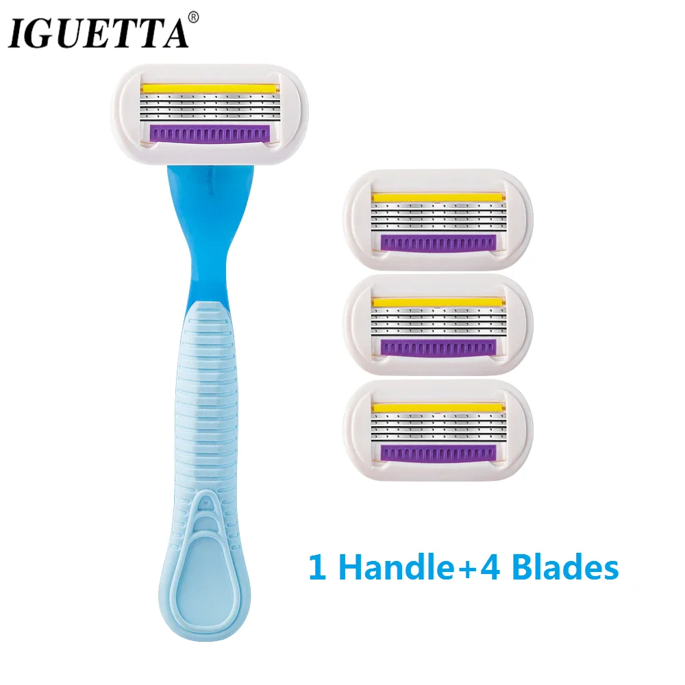 High Quality Women Safety Razor Blades Bikini Comfortable Hair Remover ...