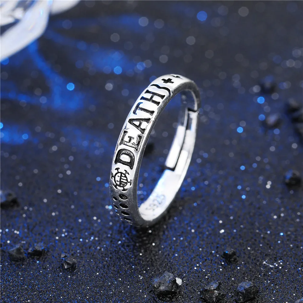 Trafalgar D Law Ring Adjustable | One piece Merchandise | Up to 80% Off ...
