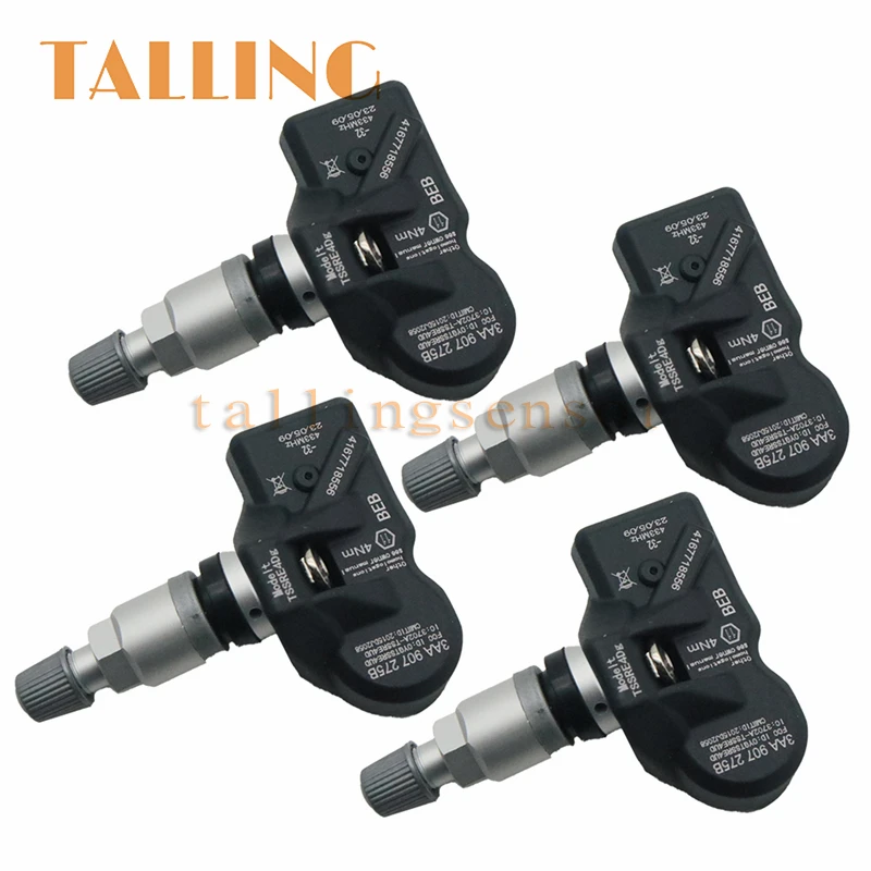 4PCS-3AA907275B-TPMS-Tire-Pressure-Sensor-433Mhz-For-Volkswagen-CC ...
