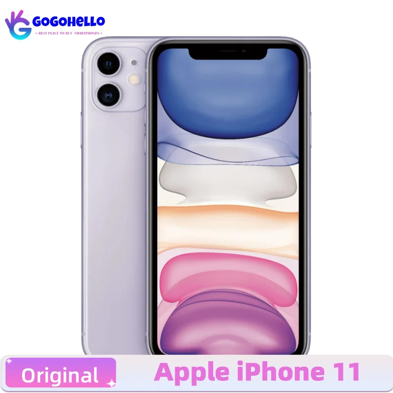 Original-Apple-iPhone-11-6-1-Retina-LCD-64-128-256GB-3110mAh-Dual-12MP ...