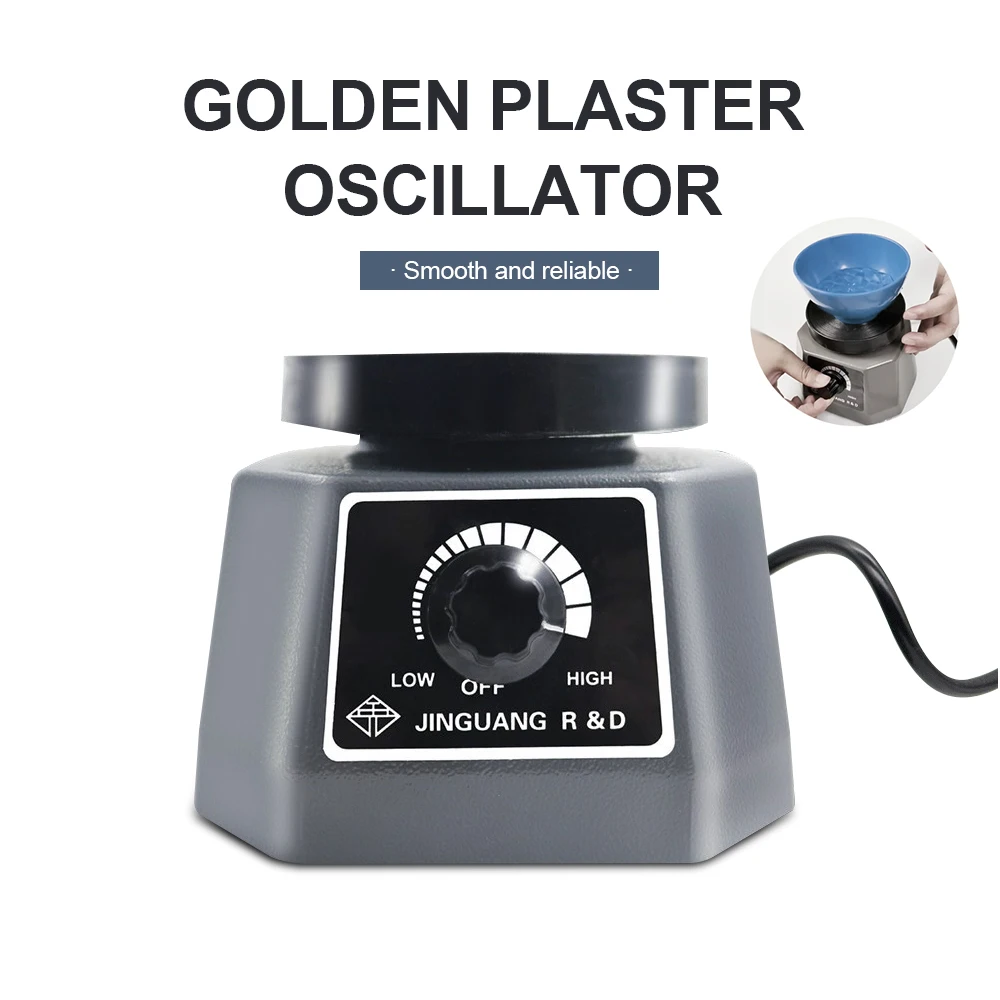 JINGUANG Gypsum Shaker/ Disc Plaster Oscillator Dental Vibrating Plate ...