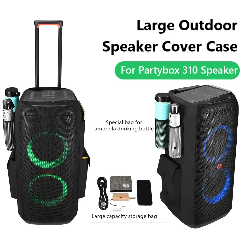 For-JBL-Partybox-310-Speaker-Protective-Case-Mesh-Sound-Box-Organizer ...