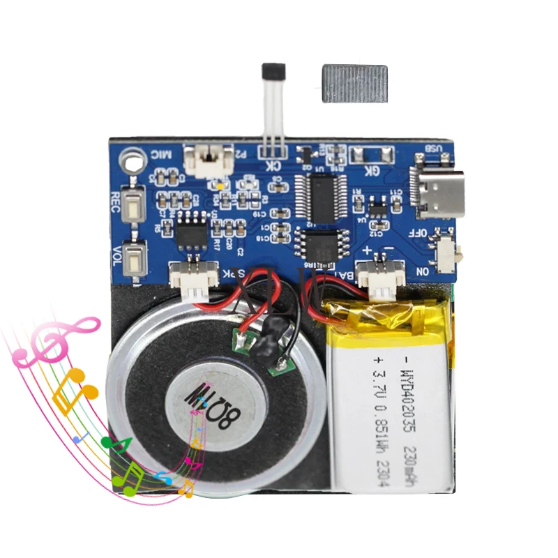 4MB-16MB-Voice-Recorder-Board-Magnet-Control-Sound-Module-USB ...