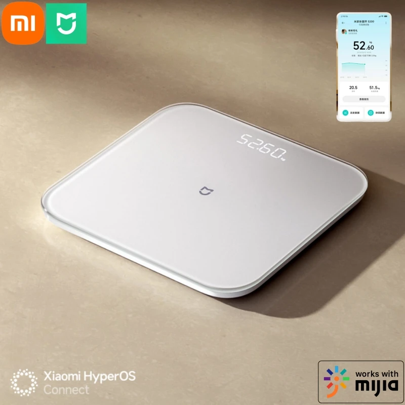 Xiaomi-Mijia-Scale-S200-High-Precision-Sensor-Balance-Test-Weight ...