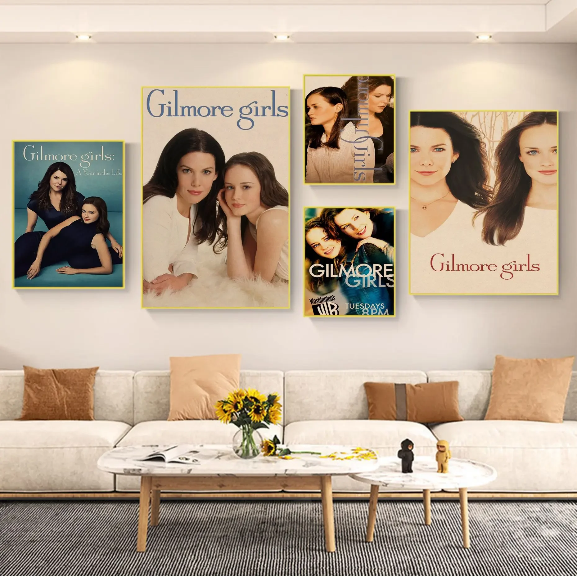 Gilmore-Girls-Retro-Kraft-Paper-Poster-For-Living-Room-Bar-Decoration ...
