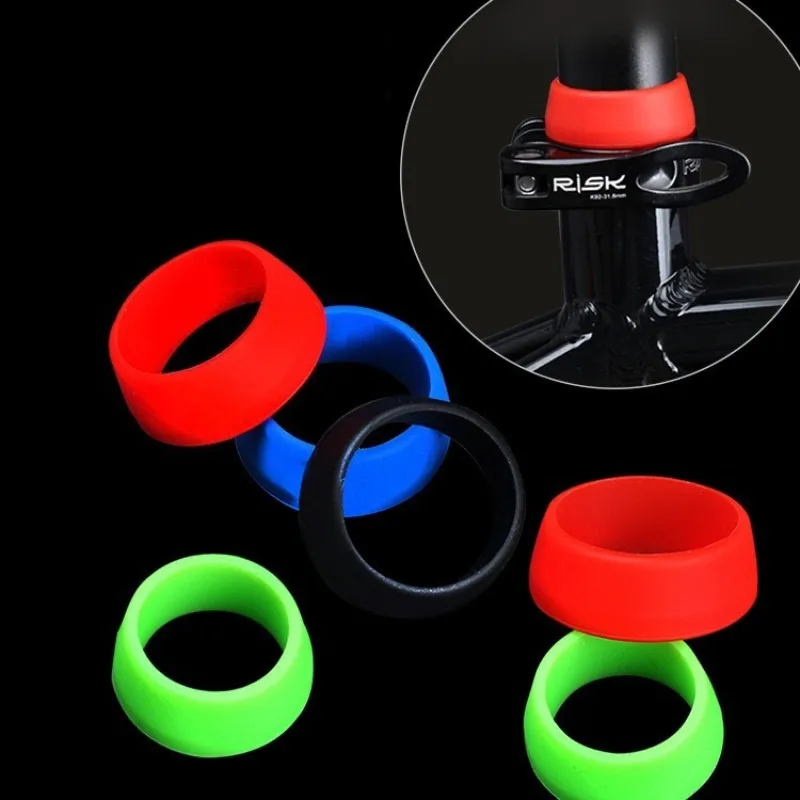 Silicone Seatpost Waterproof Cover MTB Bicycle Seat Pole Dust Protector ...