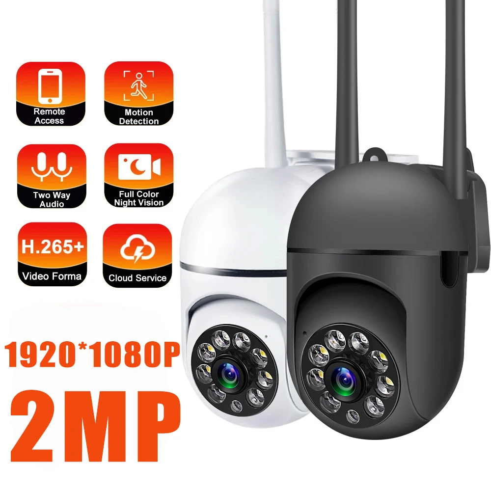 Outdoor-2MP-Surveillance-Camera-CCTV-IP-Wifi-Camera-Waterproof-External ...