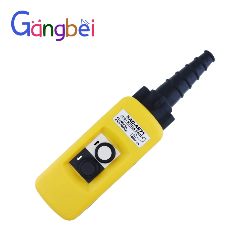 XAC-A271 waterproof Travel button switch Gangbei crane switch up and down the lifting up and ...