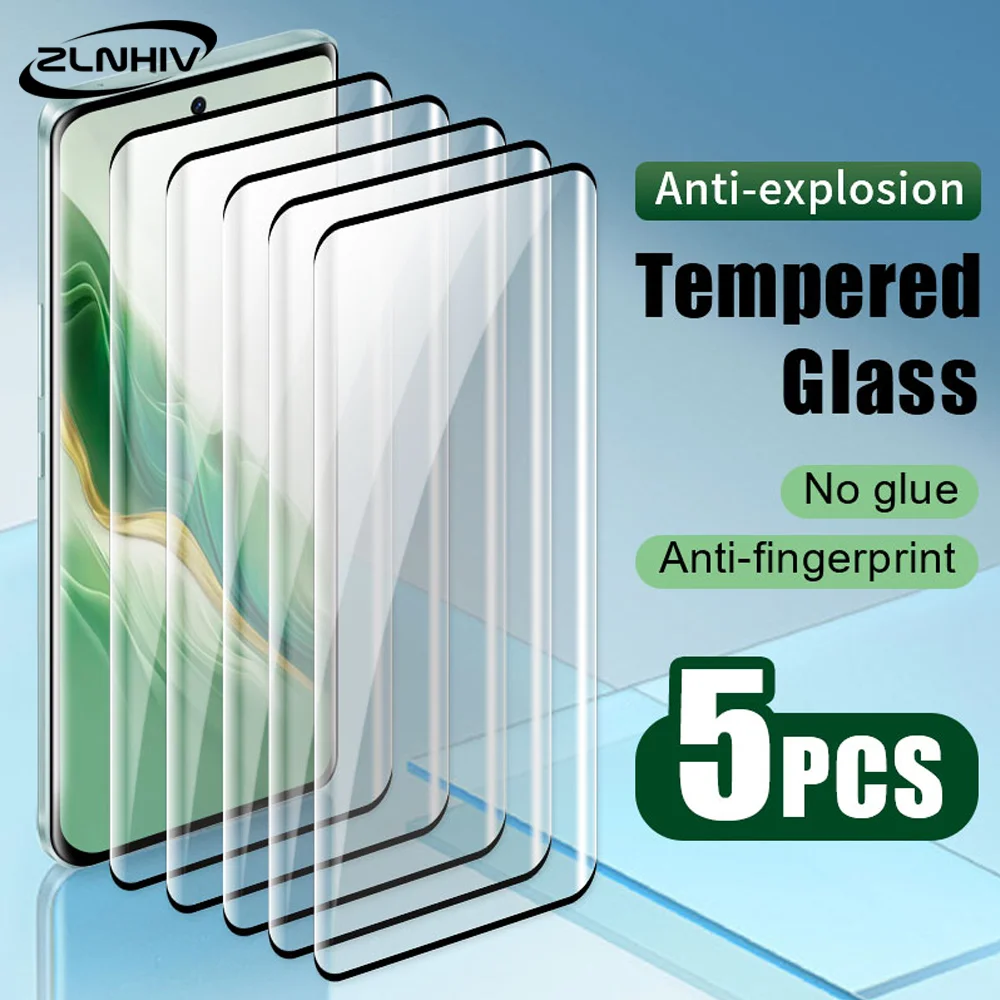 5Pcs-full-cover-tempered-glass-phone-screen-protector-for-Honor-200-100 ...