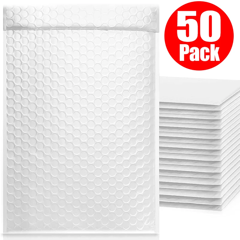 50-10pcs-Bubble-Envelopes-Bag-Waterproof-Foam-Bubble-Mailers-Shipping ...