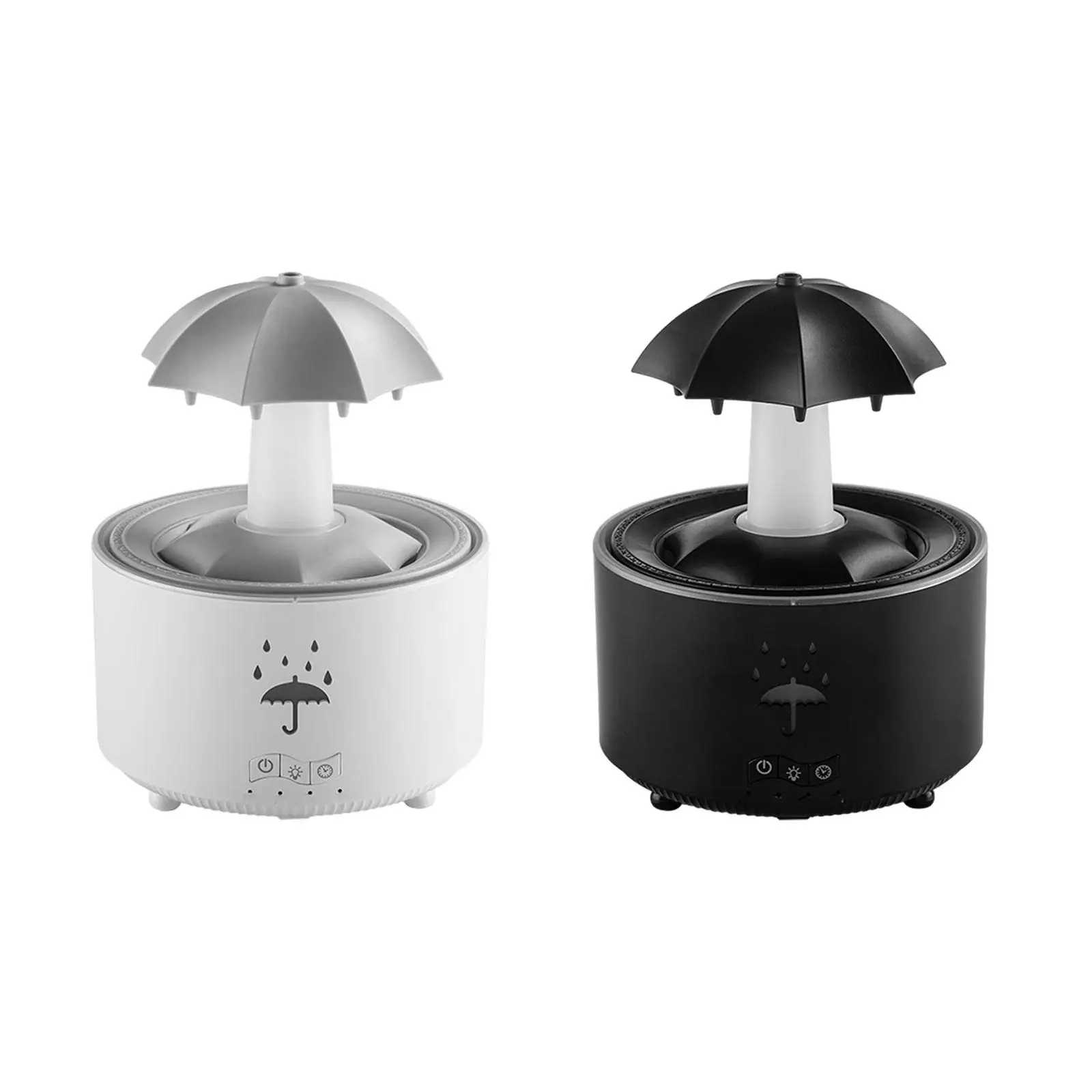 Rotating-Umbrella-Water-Drop-Humidifier-300ml-with-Remote-Control-Rain ...