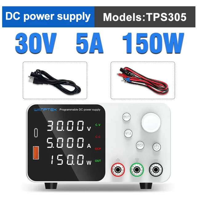 Lab Bench Power Supply 300W Laboratory Switching Power Supply Unit 30V ...