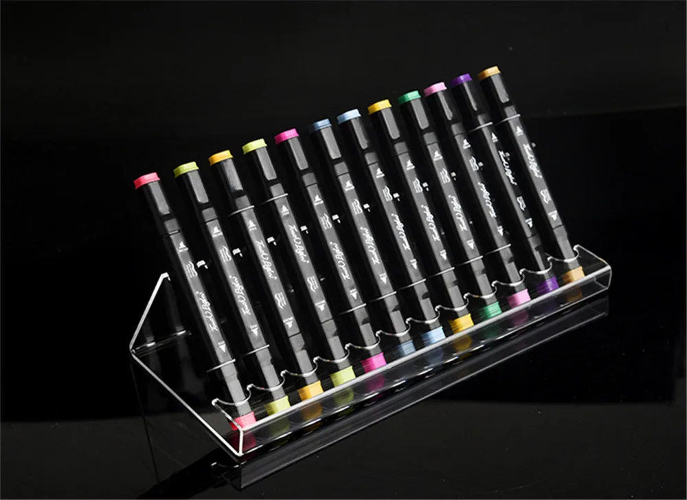 Clear Acrylic Marker Pen Display | Organize & Store Your Markers ...