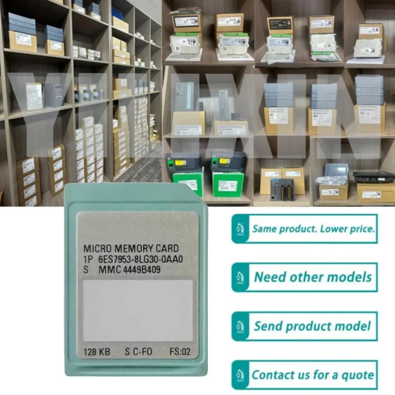 New Original 6ES7954-8LC03-0AA0 S7-1200 PLC Memory Card/storage Card ...