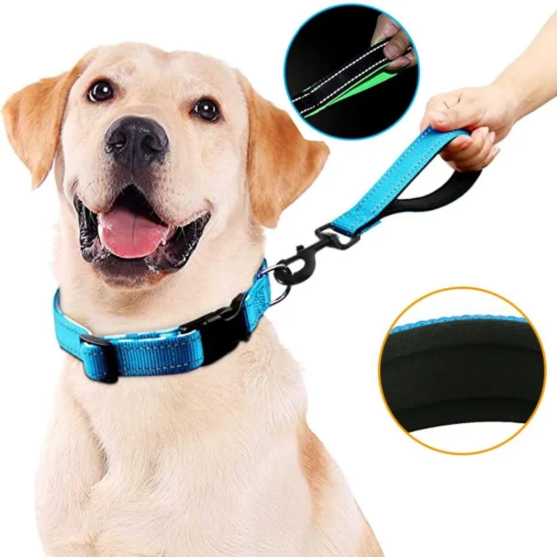 Dog-Leash-Short-Dogs-Leash-Reflective-Leashes-for-Dog-Walking-Nylon ...