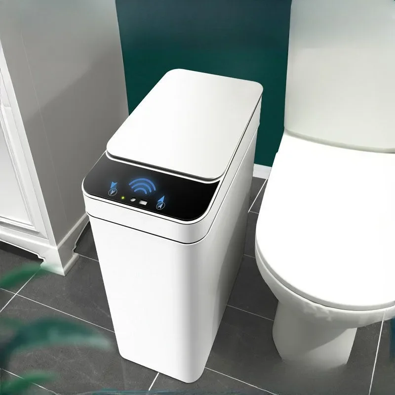 Korea-Modern-Smart-Sensor-Reversible-Trash-Can-Simple-Household-Goods ...