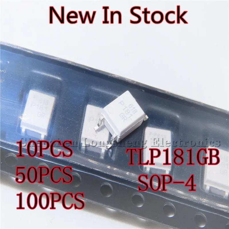 10-100PCS-LOT-TLP181GB-TLP181GR-TLP181-P181-SOP-4-SMD-Integrated ...