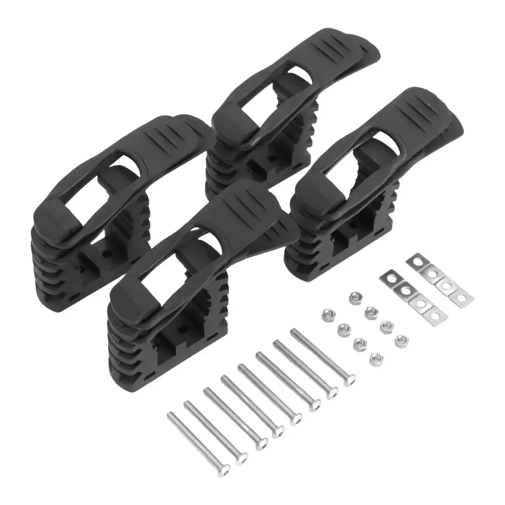 Quick-Release Rubber Clamp Mount Kit For UTV & RV Outdoor Rubber Clip ...