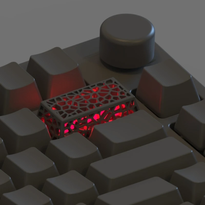 Grid-Translucent-Personalized-Keycaps-Customized-Creative-Three ...