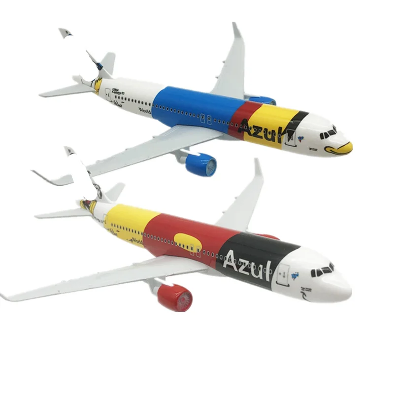 16CM Aviões Brasil A320 Azul Linhas Aéreas Brasileiras Avião De Metal ...