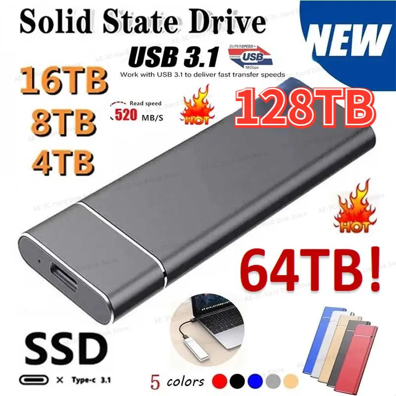 128TB-Hard-Disk-External-SSD-2TB-Portable-Solid-State-Drive-Hard-Drive ...