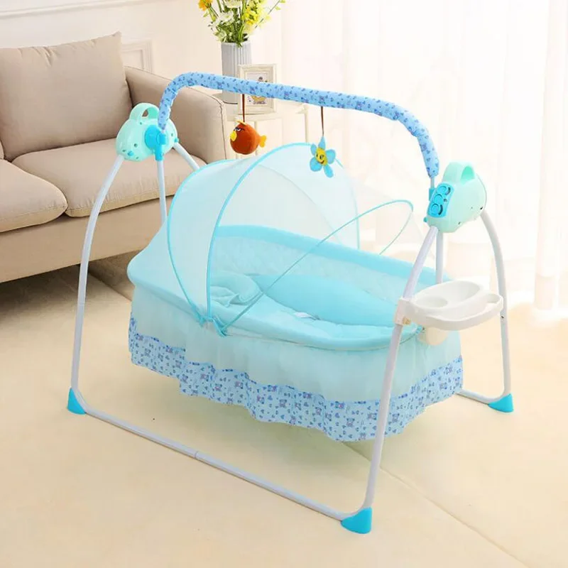 2023-Baby-Auto-Swing-Bed-Electric-Newborn-Cradle-Sleeping-Basket ...