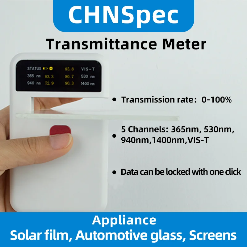 Portable-Transmittance-Tester-CT-25-UV-VL-IR-Transmission-Meter-365nm ...