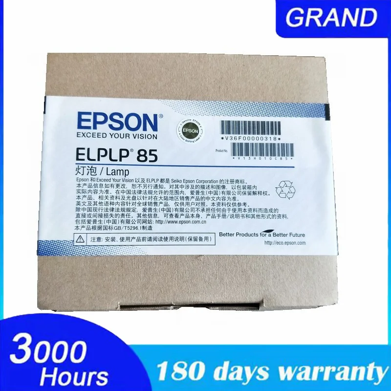 EPSON EH TW6600/EH TW6600W/ PowerLite HC3000/HC3500/HC3600 용 하우징이있는 ...