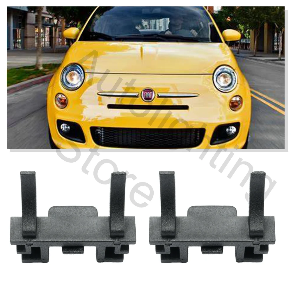 2Pcs-H7-LED-Headlight-Bulb-Retainer-Holder-Headlamp-Socket-Adapter-for ...