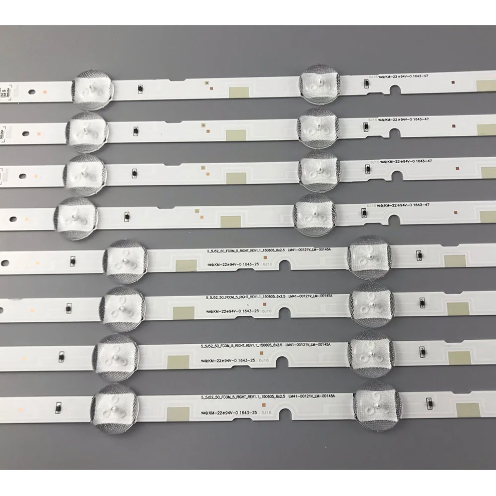 Tira de luces LED para televisor Samsung, accesorio para televisor de 49 a FHD L R, V8DN 490SMA ...