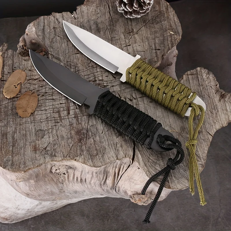 1pc-High-hardness-Outdoor-Straight-Knife-Portable-EDC-Pocket-Knife-with ...